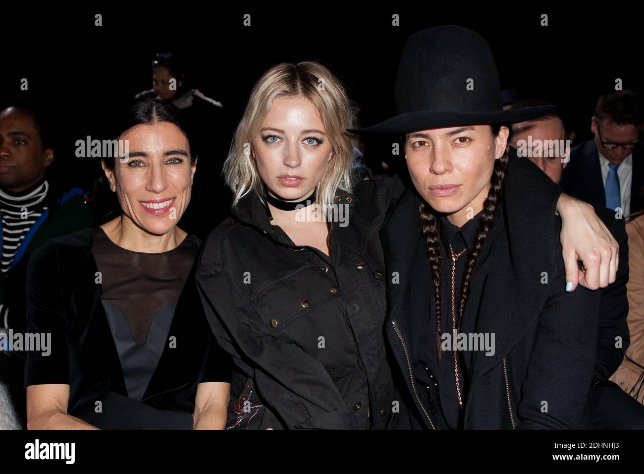 Bianc Li and Caroline Vreeland attending the Viktor & Rolf Haute ...