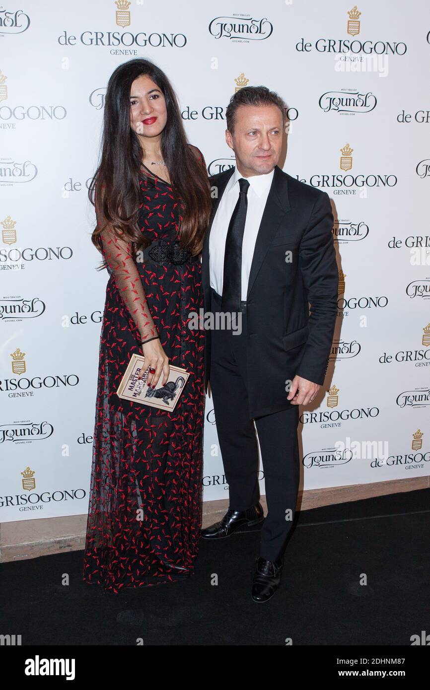 Gyunel Rustamova attending the Grisgono cocktail Party in Rue de la ...