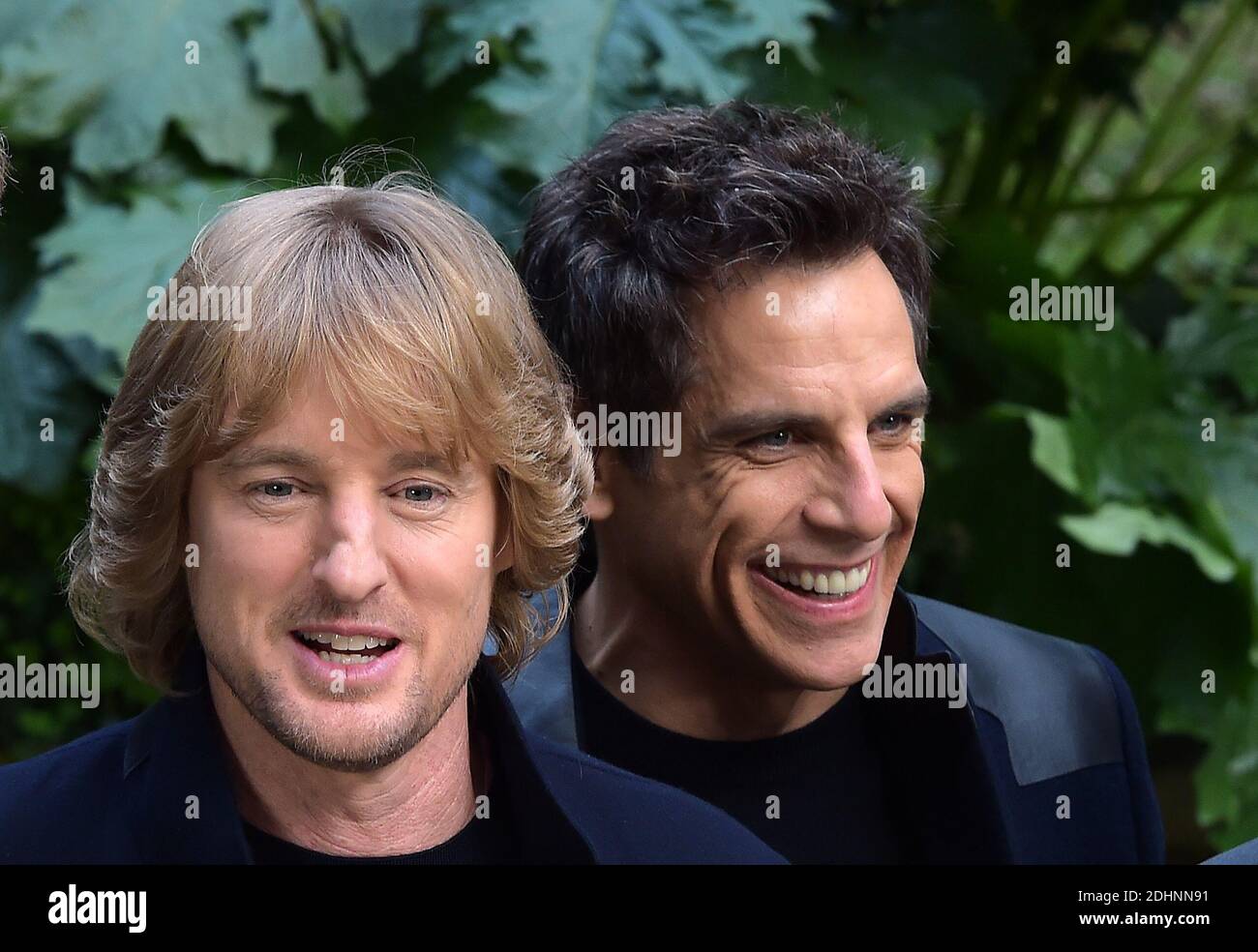 Owen Wilson and Ben Stiller pose during a photocall for the film ...
