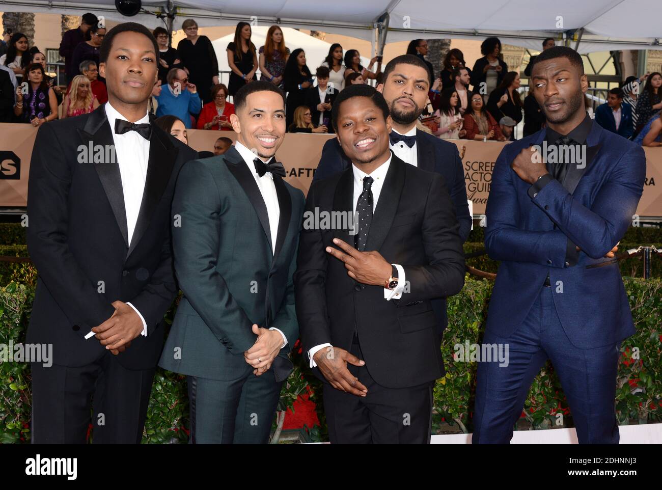 Corey Hawkins, Neil Brown, Jr., Jason Mitchell, O'Shea Jackson Jr. and ...