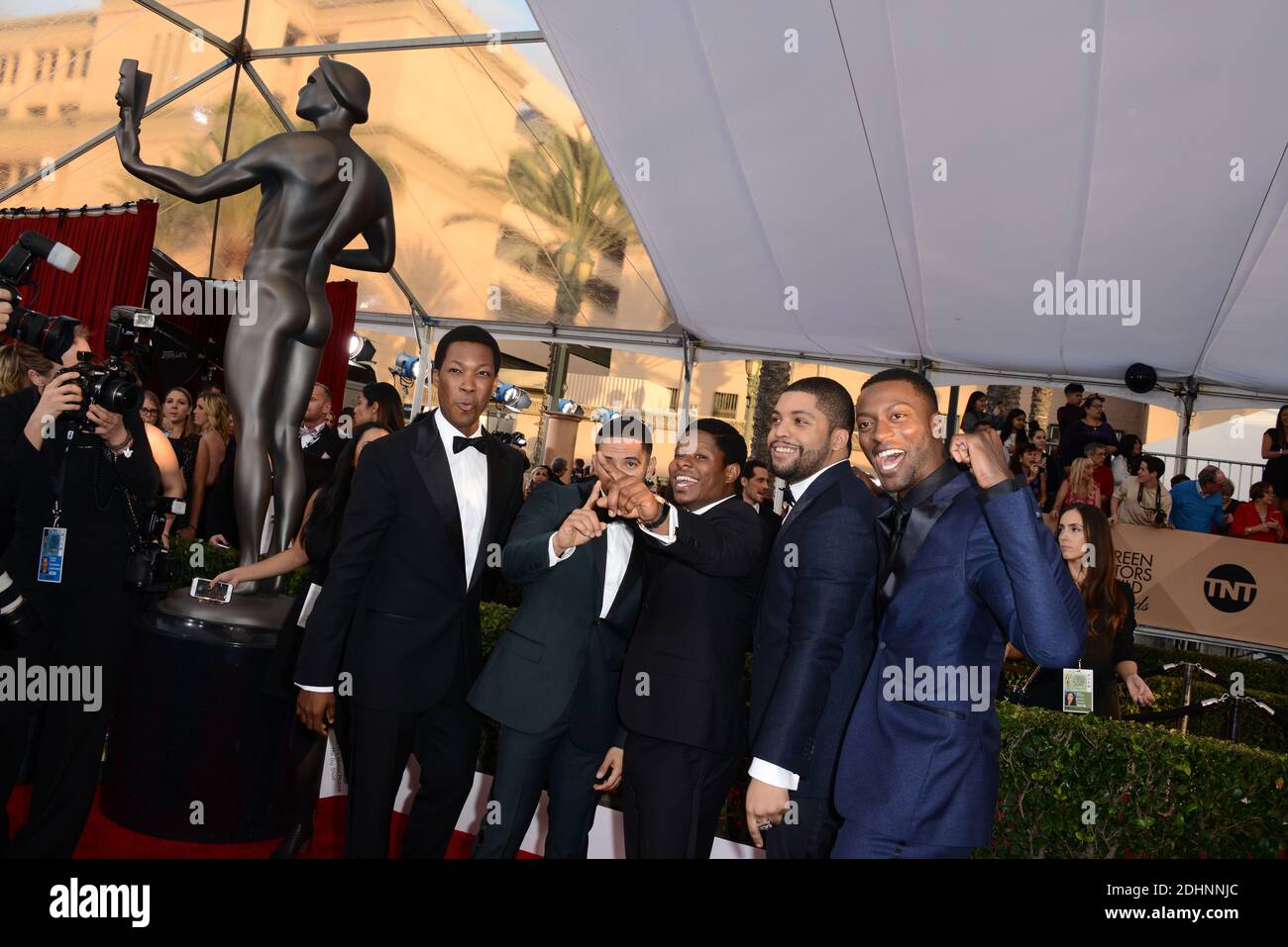 Corey Hawkins, Neil Brown, Jr., Jason Mitchell, O'Shea Jackson Jr. and ...