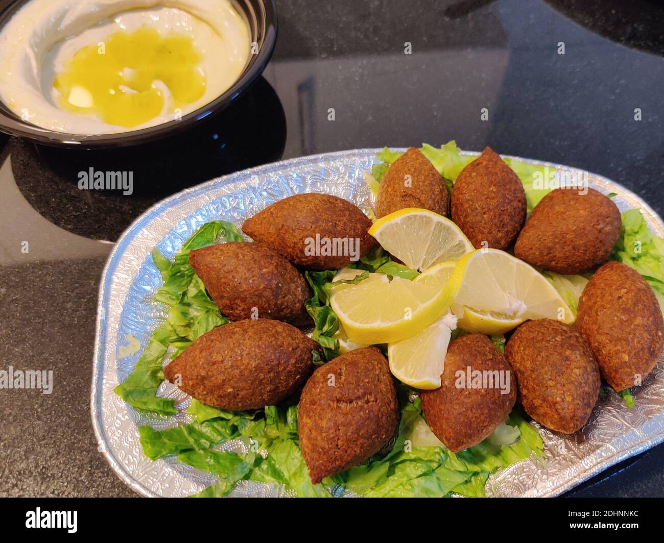 Arabic homemade food - rice and lamb meat traditional Middle Eastern ...