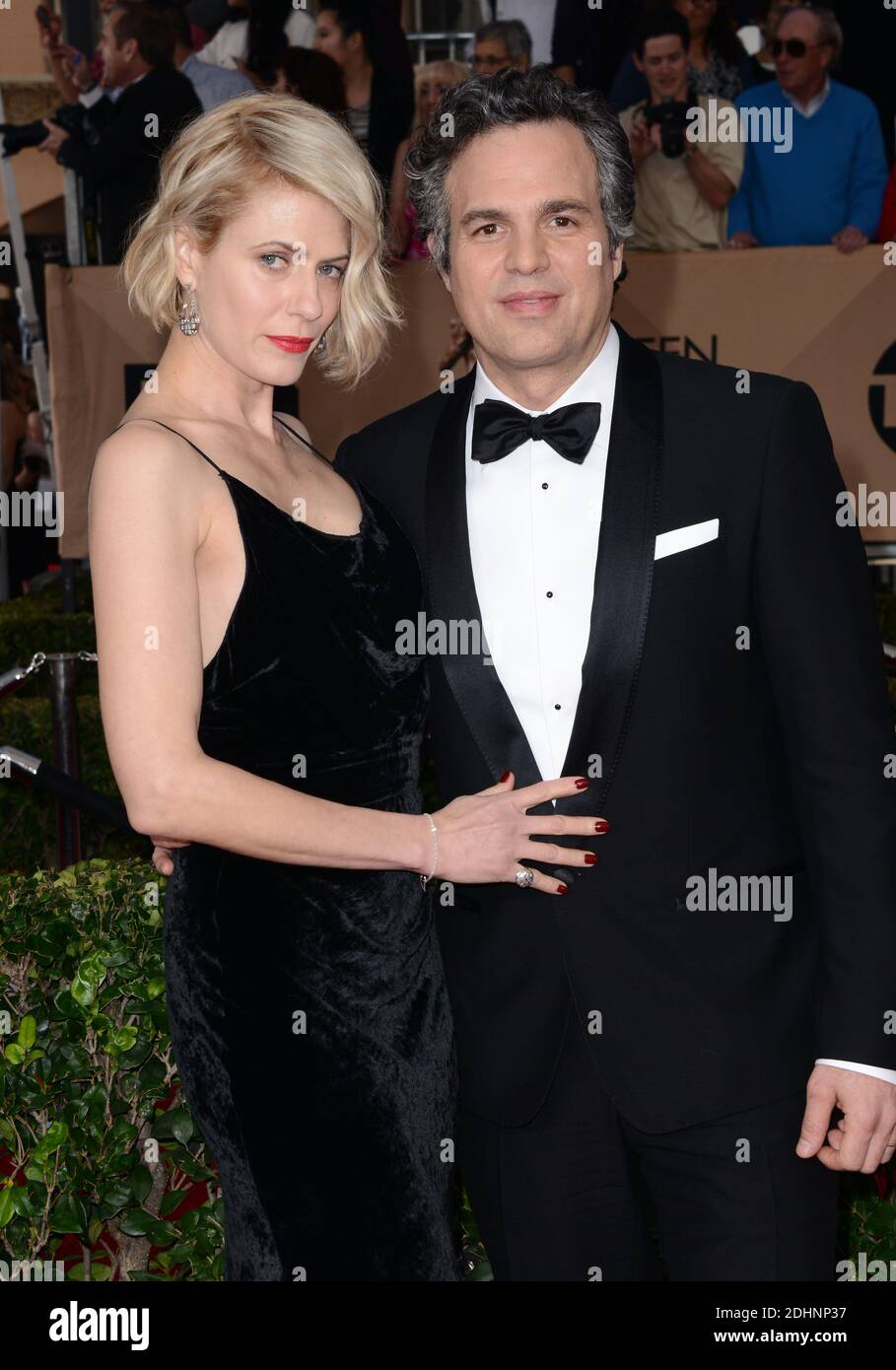 Mark Ruffalo and Sunrise Coigney attend the 22nd Annual Screen Actors ...