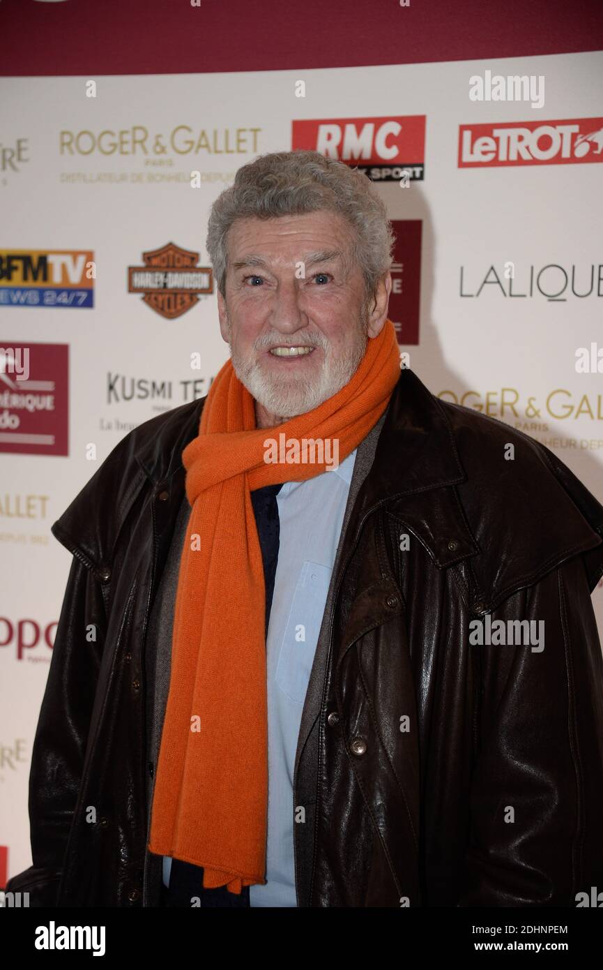 Patrick Prejean attending the 95th Grand Prix d'Amerique trotting horse ...