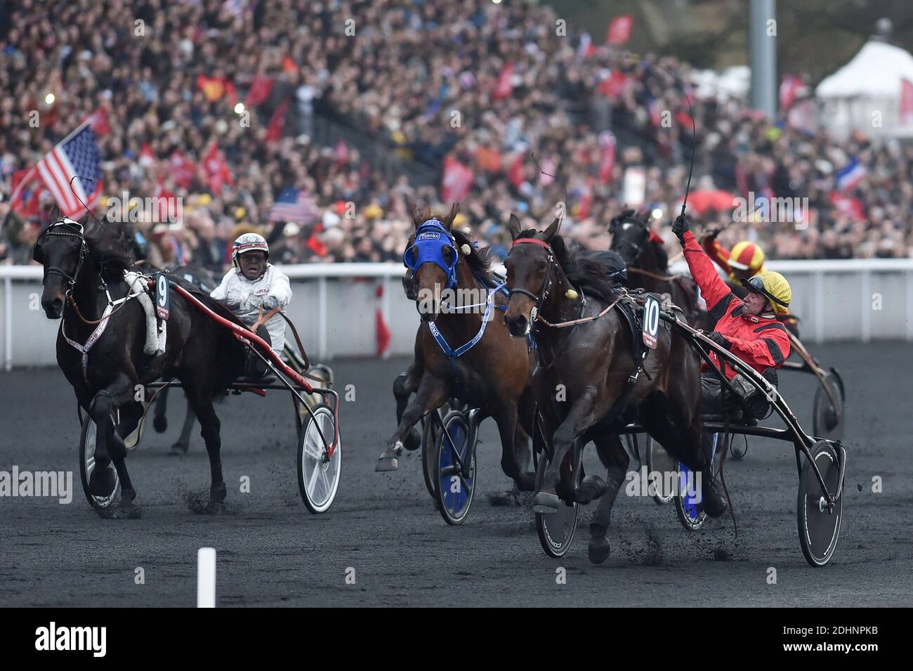 Bold Eagle with driver Franck Nivard wins the 95th Grand Prix d ...