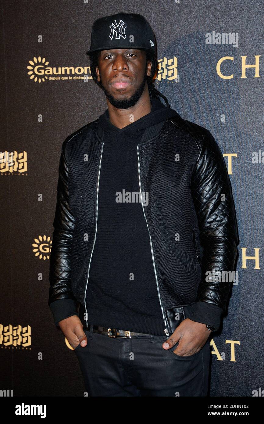 Youssoupha assiste a l'avant-premiere du film 'Chocolat' avec l ...