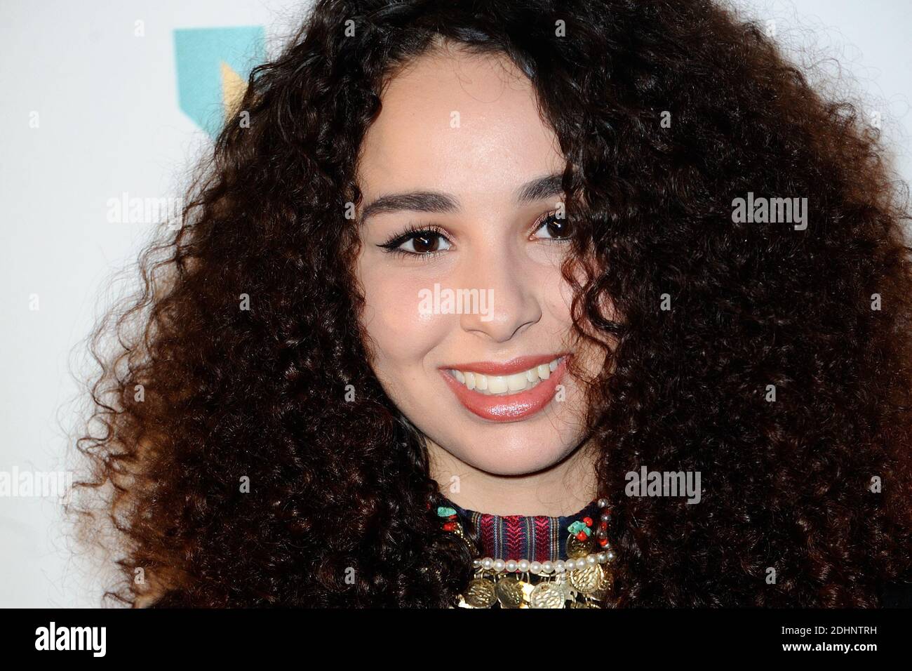 Baya Medhaffar attending the 23rd Trophees du Film Francais award ...