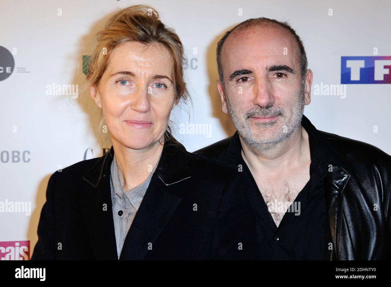 Sylvie Bourgeois and Philippe Harel attending the 23rd Trophees du Film ...