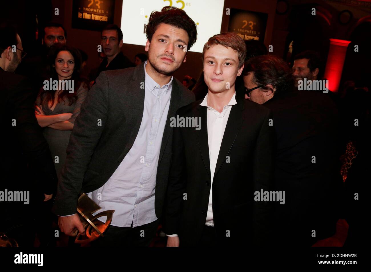 Kev Adams and Rod Paradot attending the 23rd Trophees du Film Francais ...