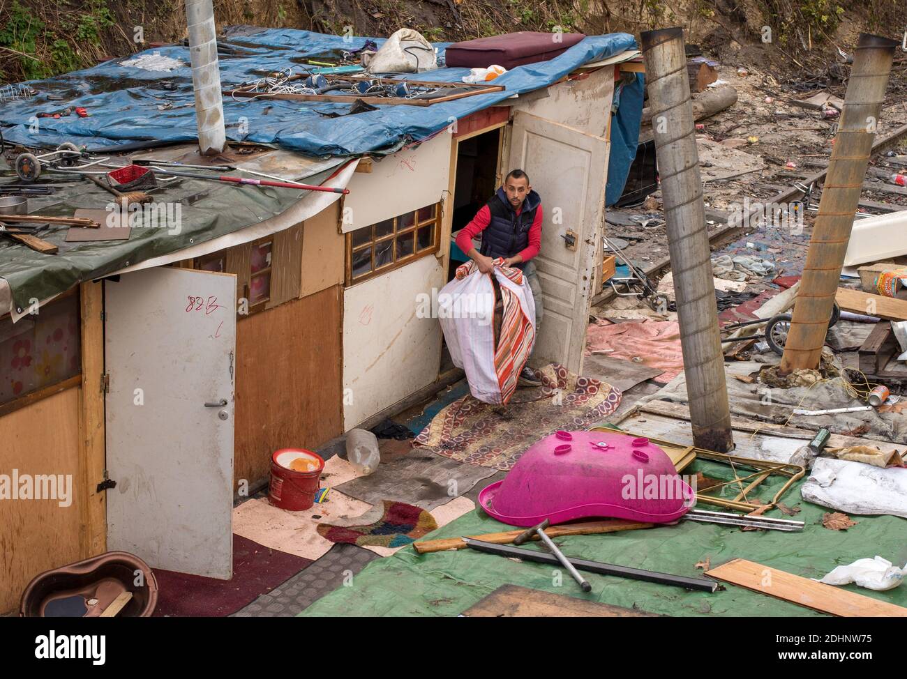 Camp de roms hi-res stock photography and images - Alamy