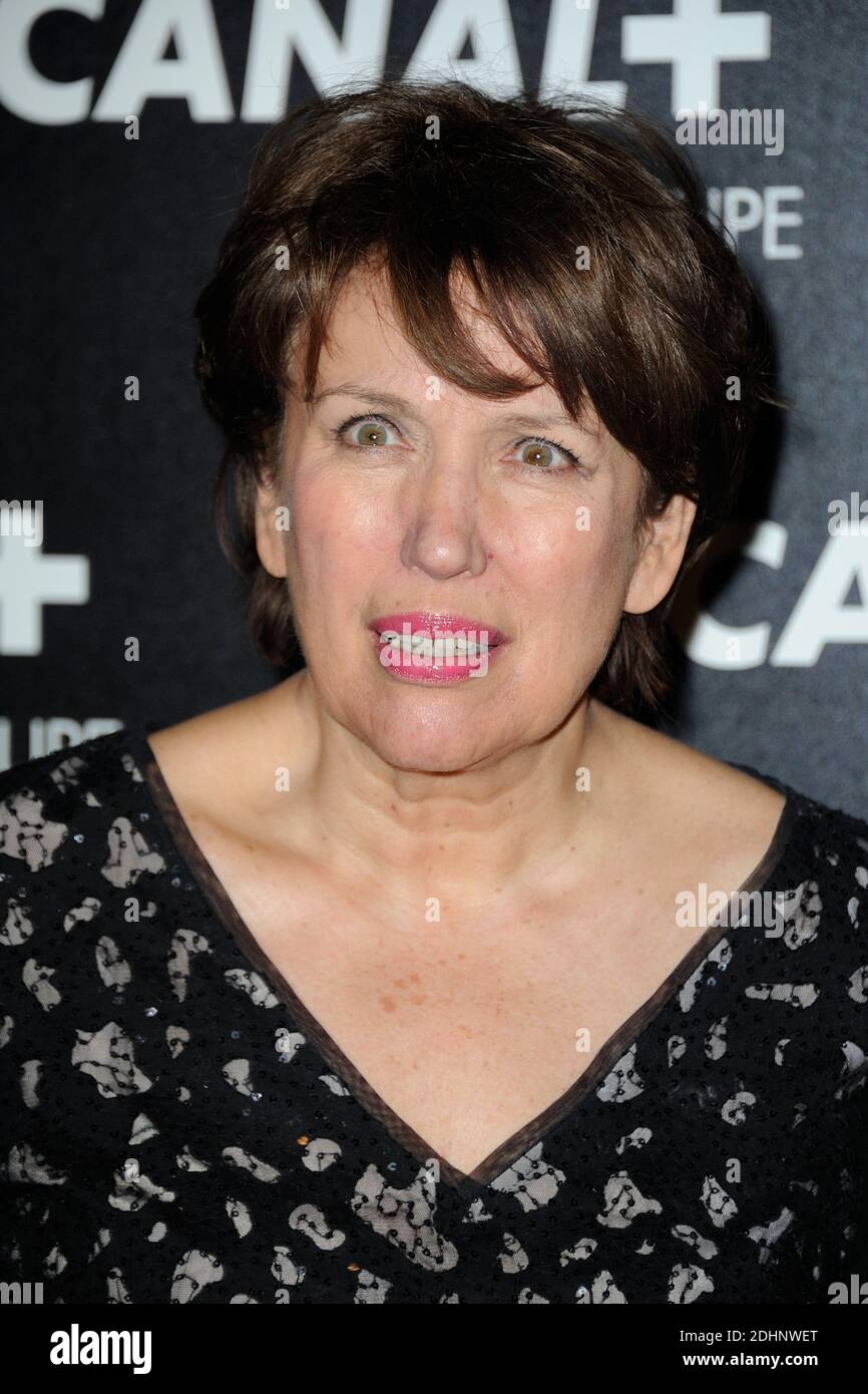 Roselyne Bachelot, attending the Group Canal+ , D8 , D17 and Itele Photocall at Manko Paris in ...