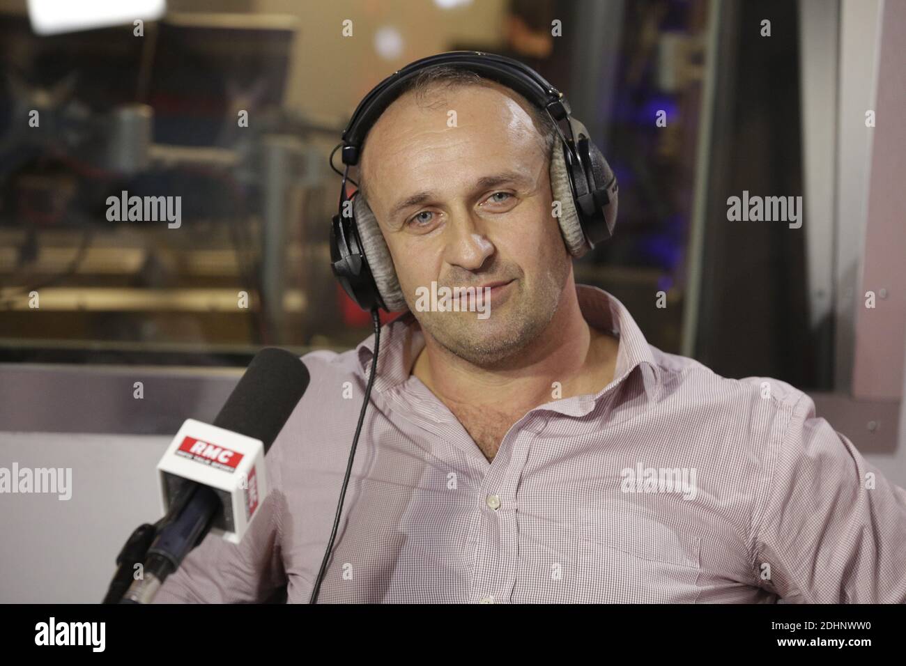 Exclusive - Philippe Saint-Andre at the 'Moscato Show' sport talk show ...