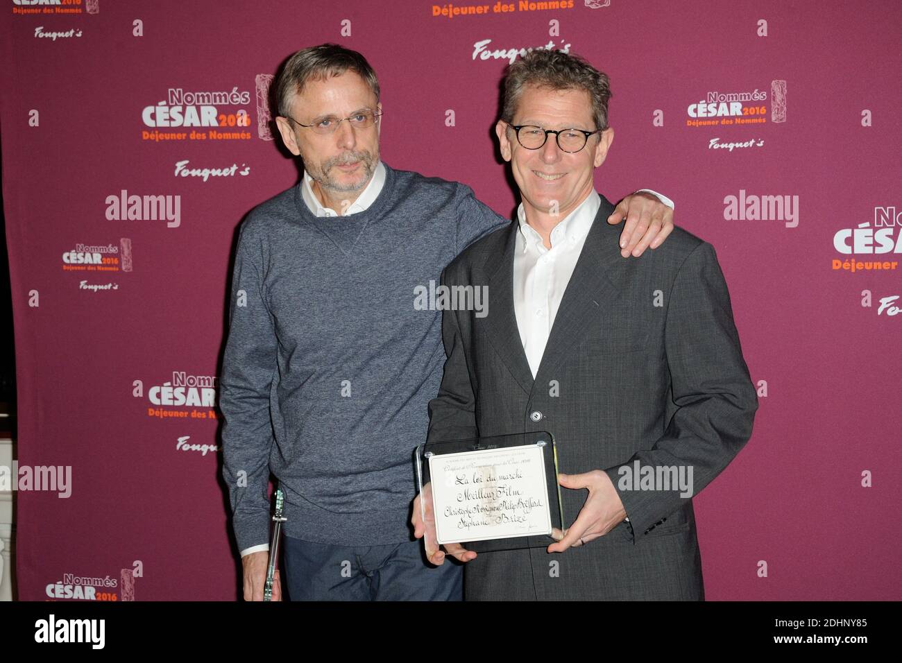 Philippe Boeffard, Christophe Rossignon attending the 'Dejeuner des ...
