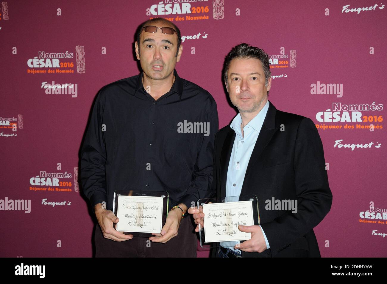 Vincent Garenq, Stephane Cabel attending the 'Dejeuner des nominations ...