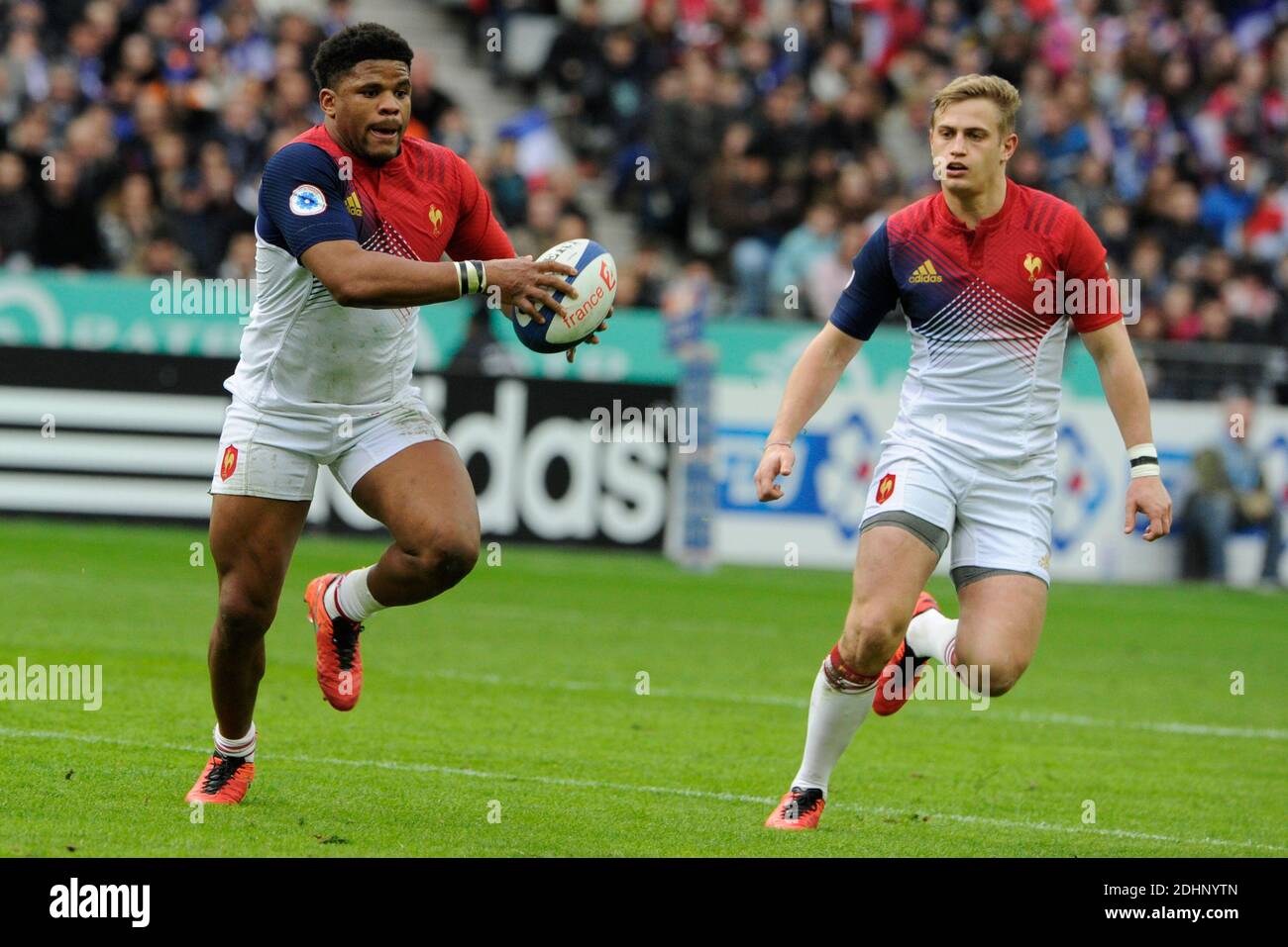 France's Jonathan Danty during Rugby RBS 6 Nations Tournament match ...