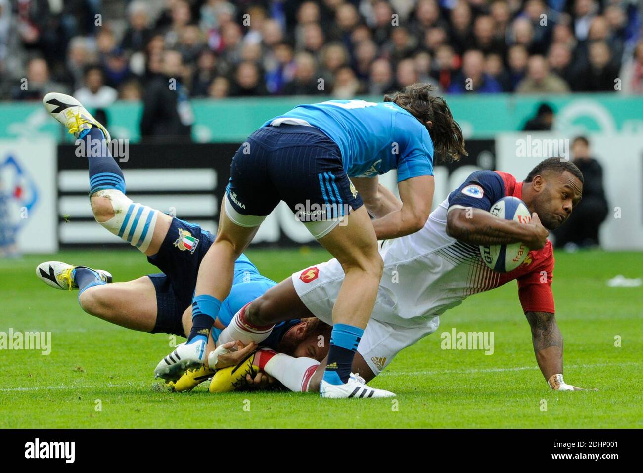 France's Virimi Vakatawa during Rugby RBS 6 Nations Tournament match ...