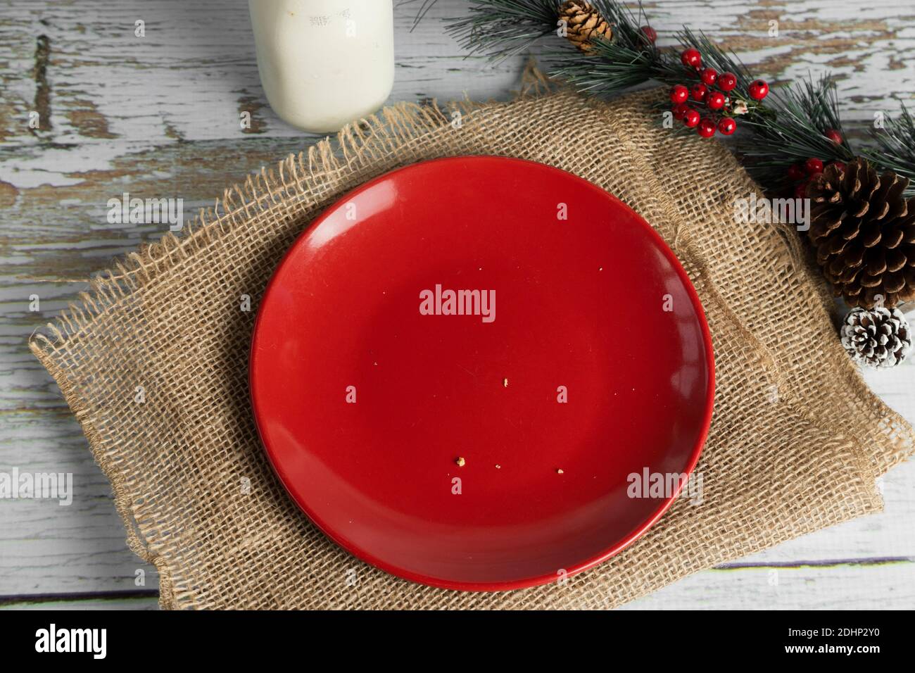 Table empty plate biscuits hi-res stock photography and images - Alamy