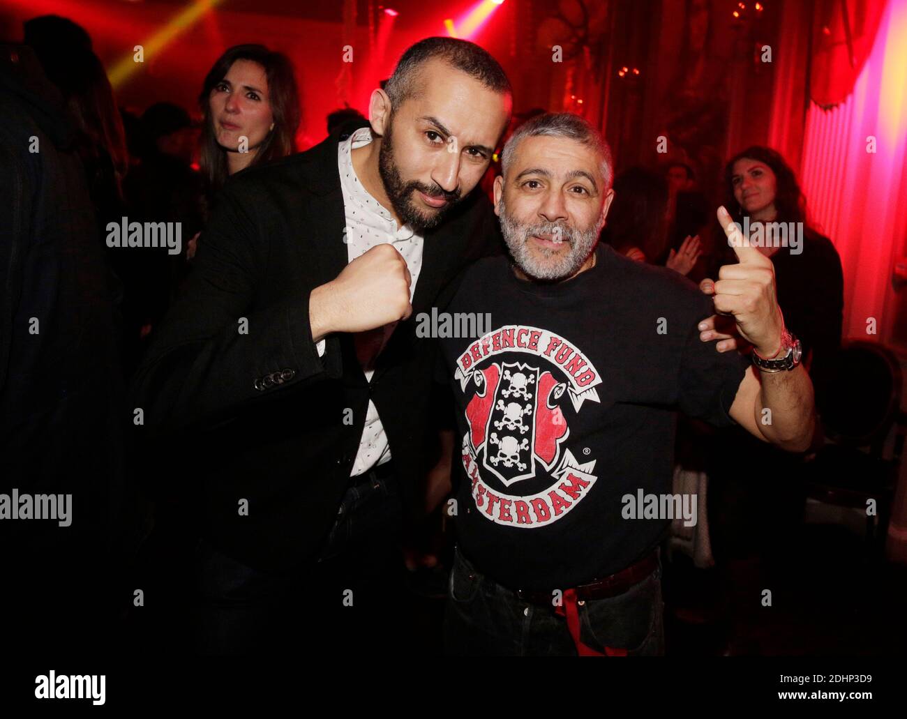 Exclusif - Jaid Seddak et Tarik Seddak lors a la soiree 'Les Interdites ...