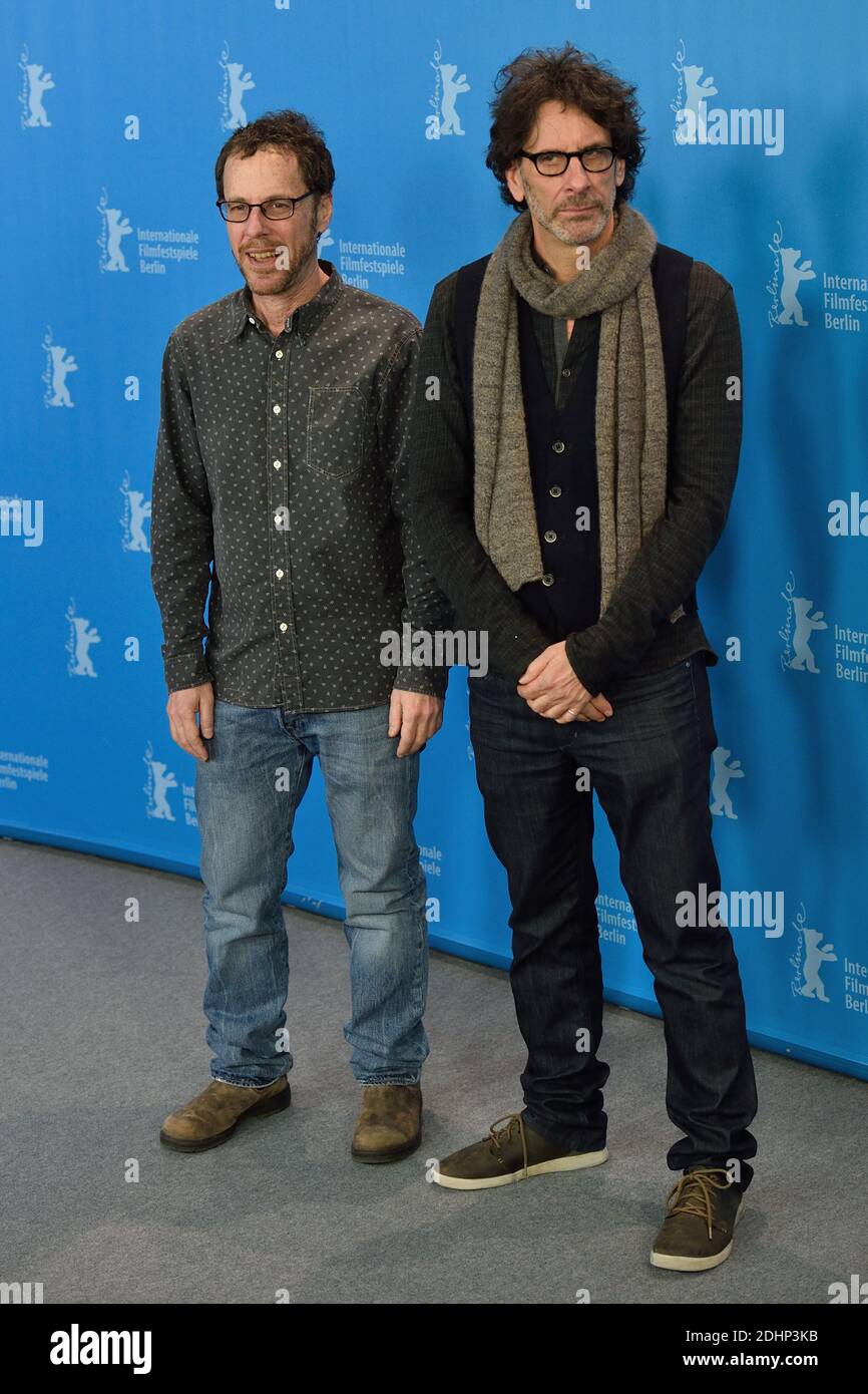 Ethan Cohen and Joel Cohen attending the 'Hail, Caesar' Photocall ...