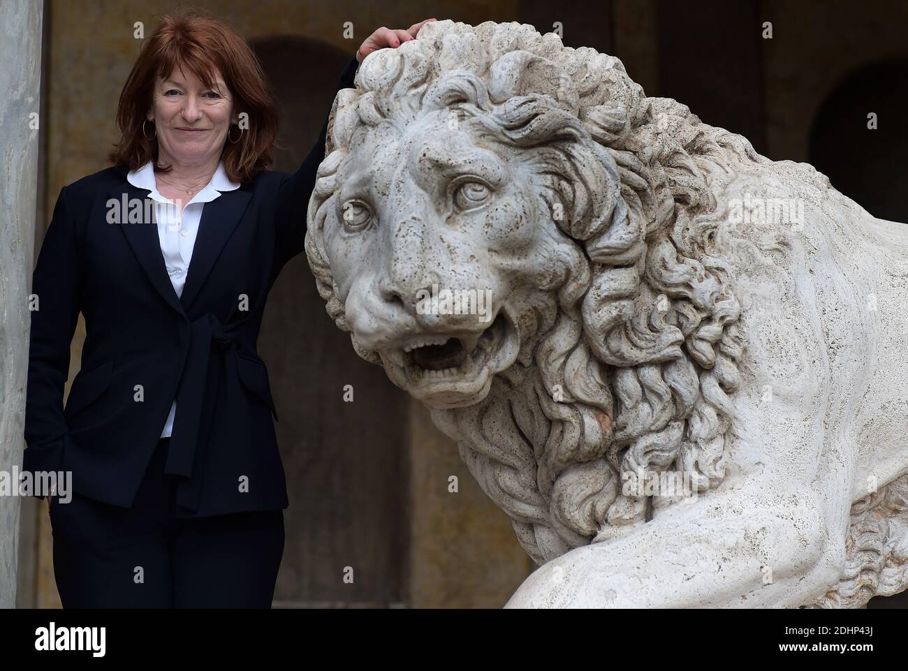 Director Muriel Mayette-Holtz at the Villa Medici where is located the ...