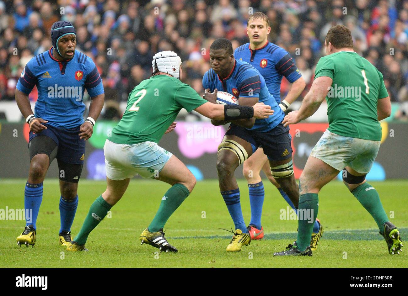 France's Yacouba Camara during the Rugby RBS 6 Nations Tournament ...