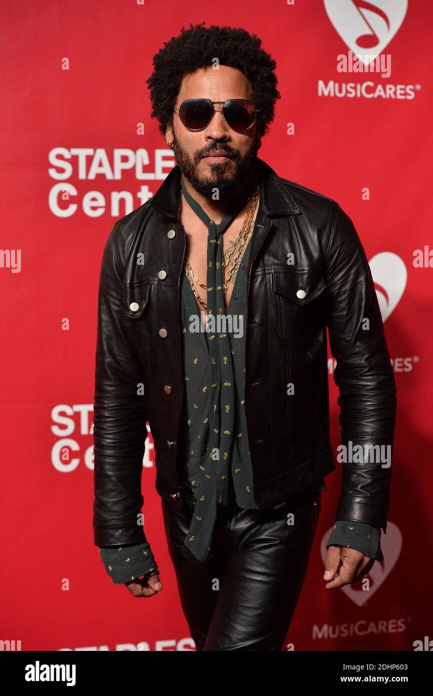 Lenny Kravitz attends the MusiCares Person of the Year honoring Lionel ...