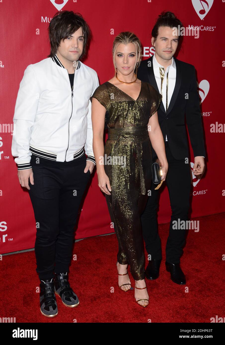 Neil Perry, Kimberly Perry and Reid Perry attend the MusiCares Person ...