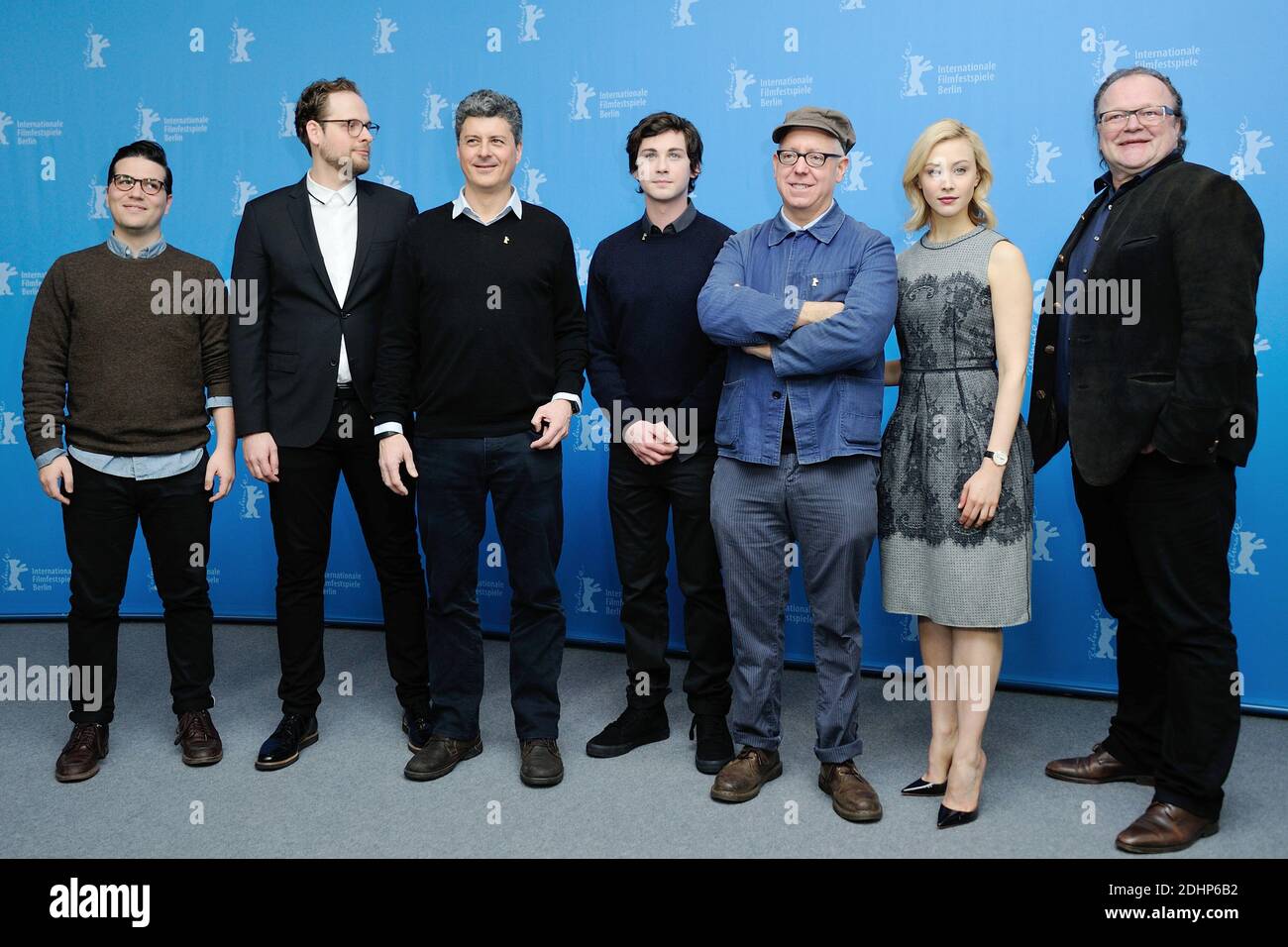 Jay Wadley, Anthony Bregman, Logan Lerman, James Schamus, Sarah Gadon ...