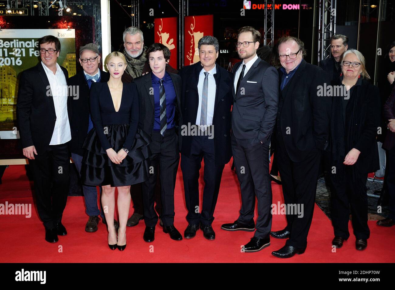 Jay Wadley, Anthony Bregman, James Schamus, Sarah Gadon, Logan Lerman ...