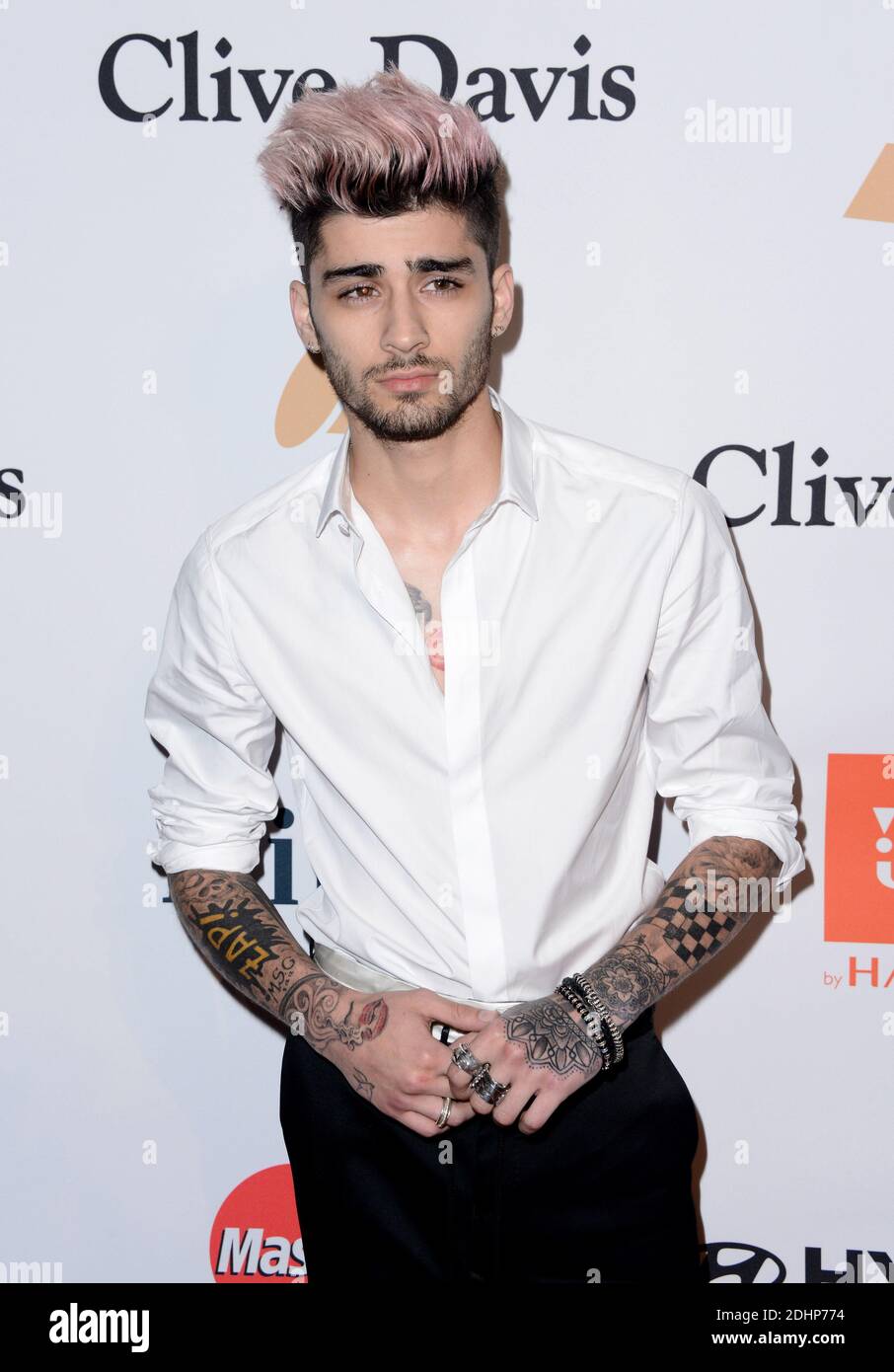 Zayn Malik attends the 2016 Pre-GRAMMY Gala and Salute to Industry ...