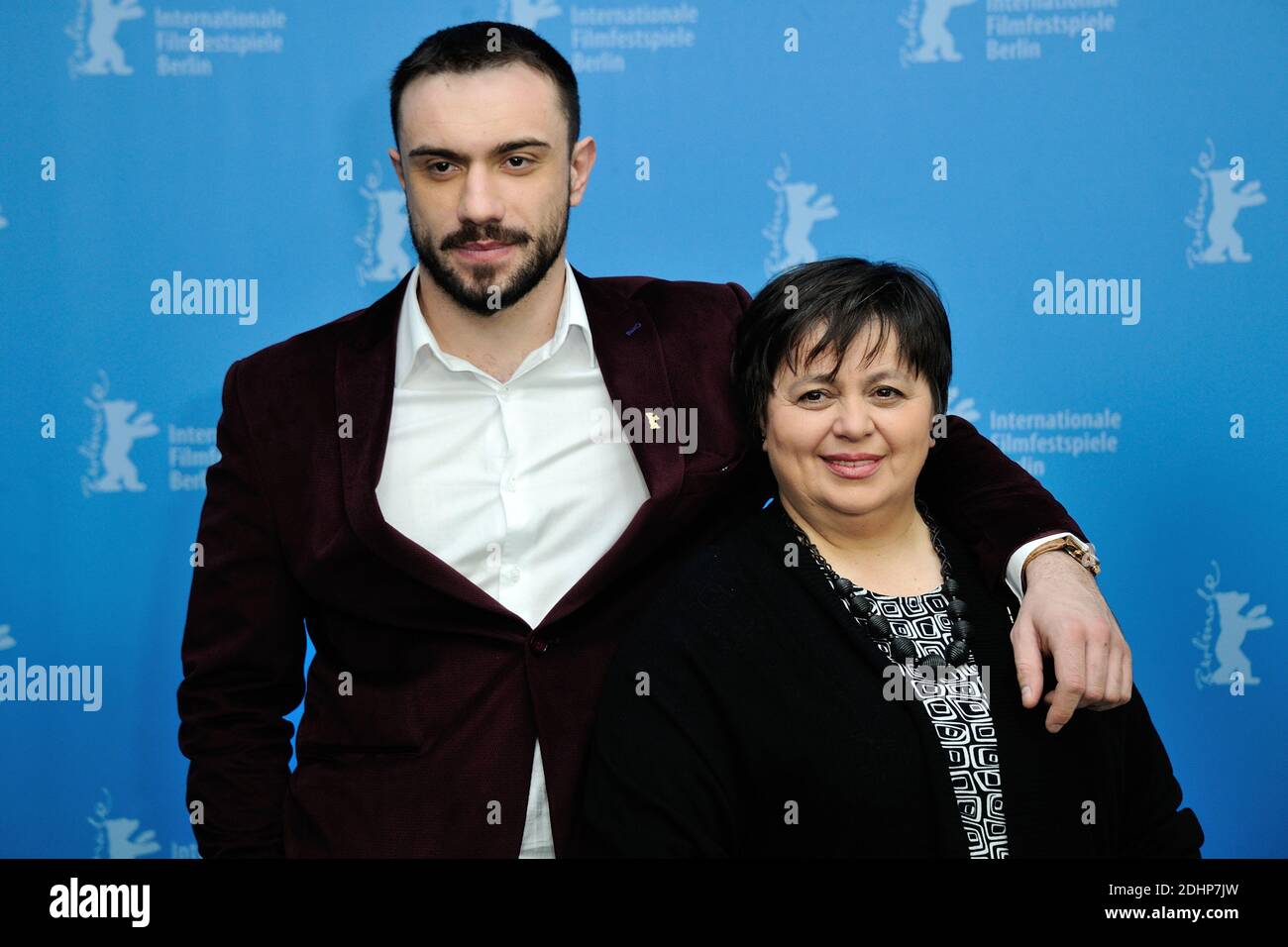 Edin Avdagic Koja and Faketa Salihbegovic attending the 'Mort a ...