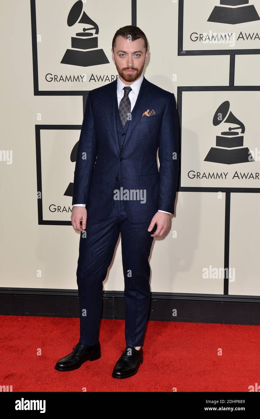 Sam Smith attends The 58th GRAMMY Awards at Staples Center on February ...