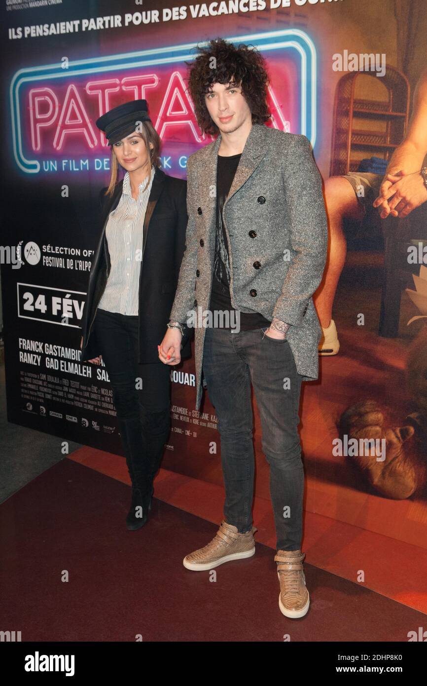 Julian Perretta and Elisa Bachit Bey attending the Pattaya Premiere at ...