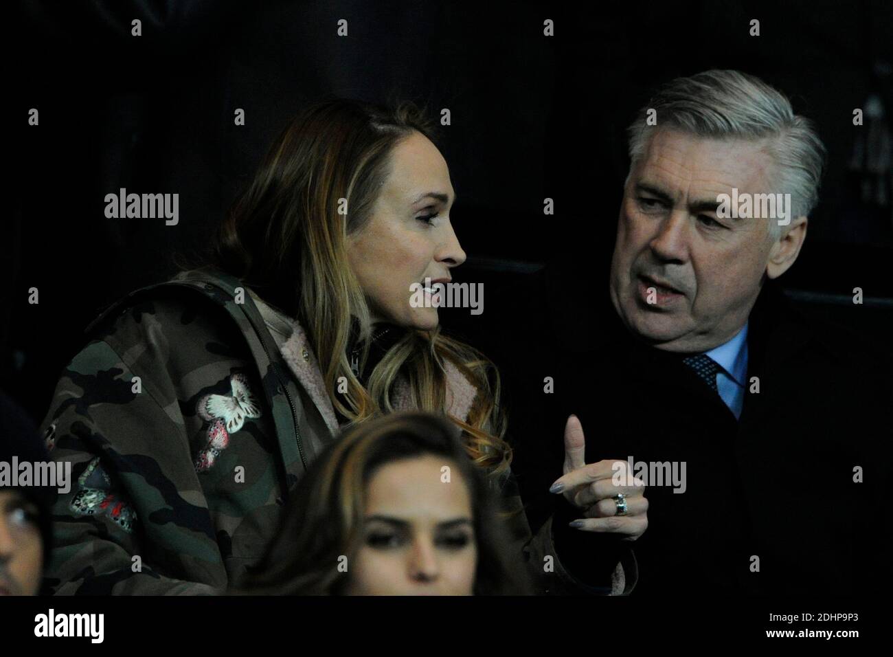 Ancelotti wife hi-res stock photography and images - Alamy