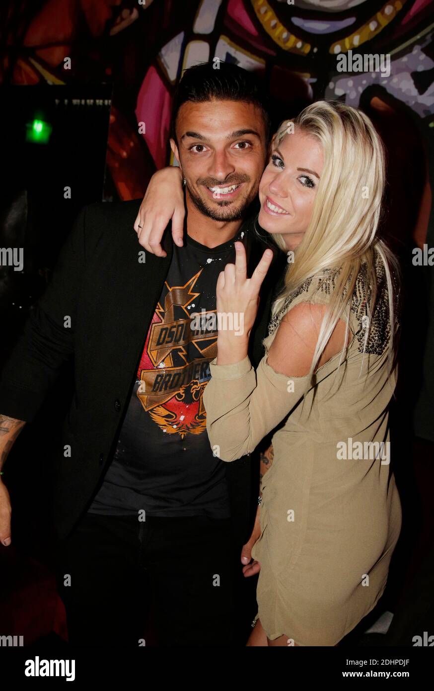 EXCLUSIF. Les Marseillais (W9), Julien et Jessica lors du lancement de ... EXCLUSIF. Les Marseillais (W9), Julien et Jessica lors du lancement de ...
