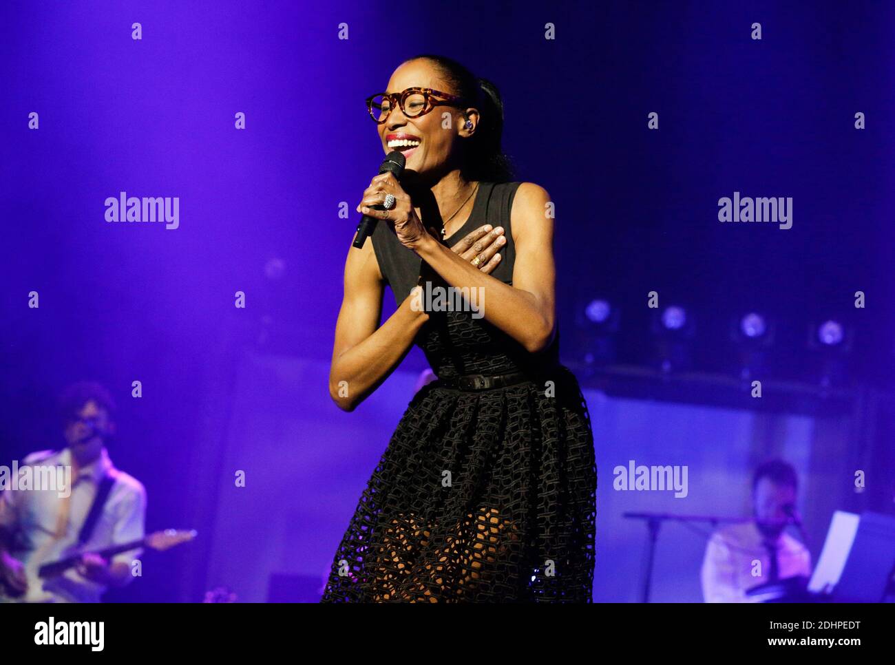 Laura Mayne (Native) performing during the Top 50 concert held at ...