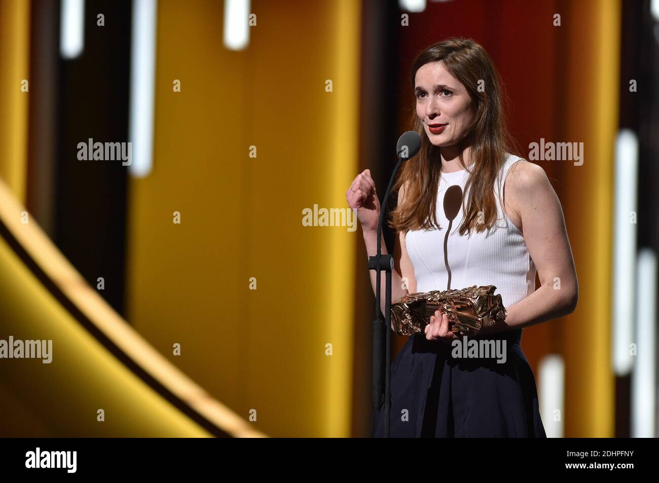 French director Celine Devaux during the 41st Annual Cesar Film Awards ...