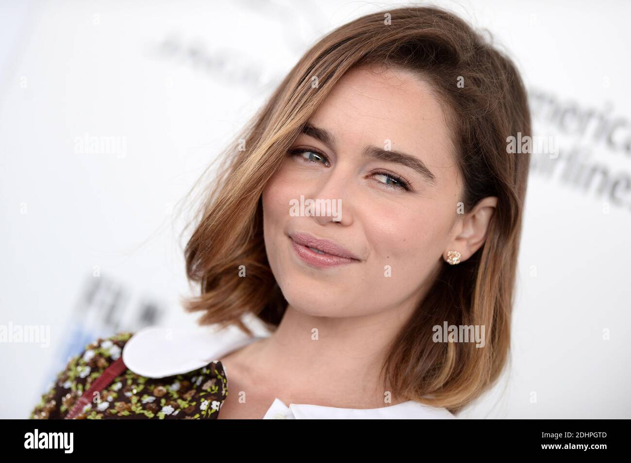 Emilia Clarke attends the 2016 Film Independent Spirit Awards on ...
