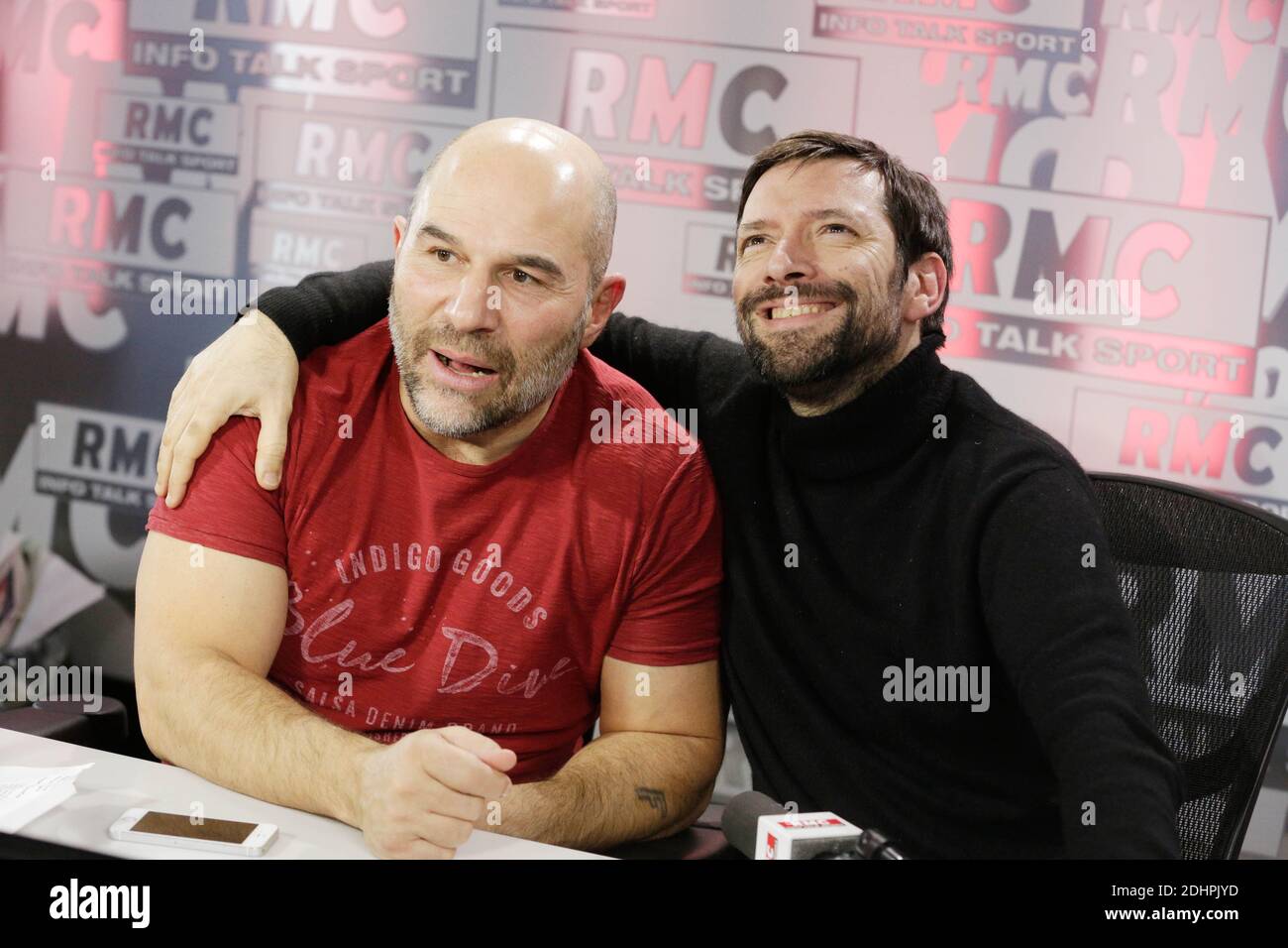 Exclusive - Vincent Moscato and Julien Cazarre at the 'Moscato Show ...