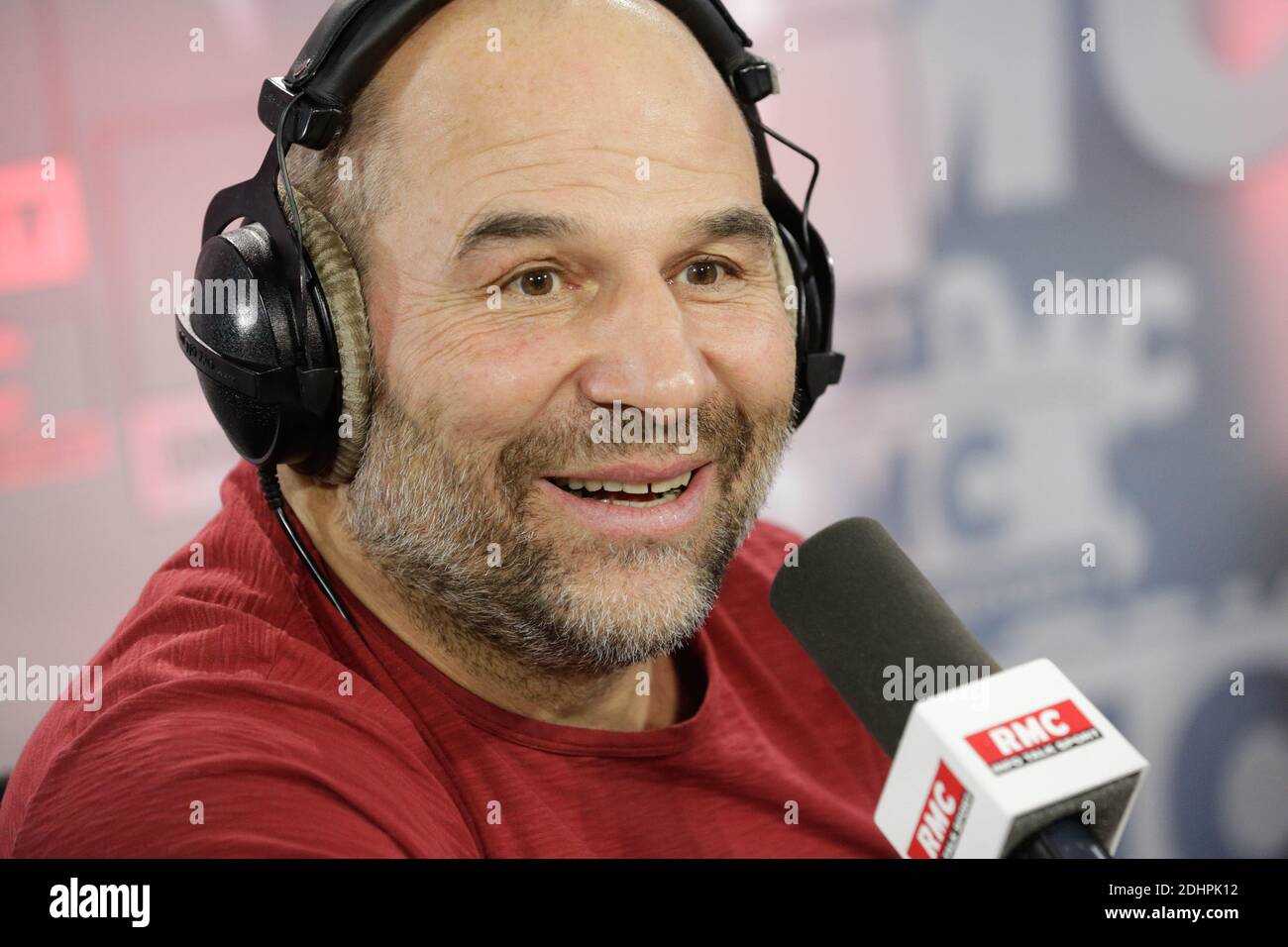 Exclusive - Vincent Moscato at the 'Moscato Show' talk show on RMC ...