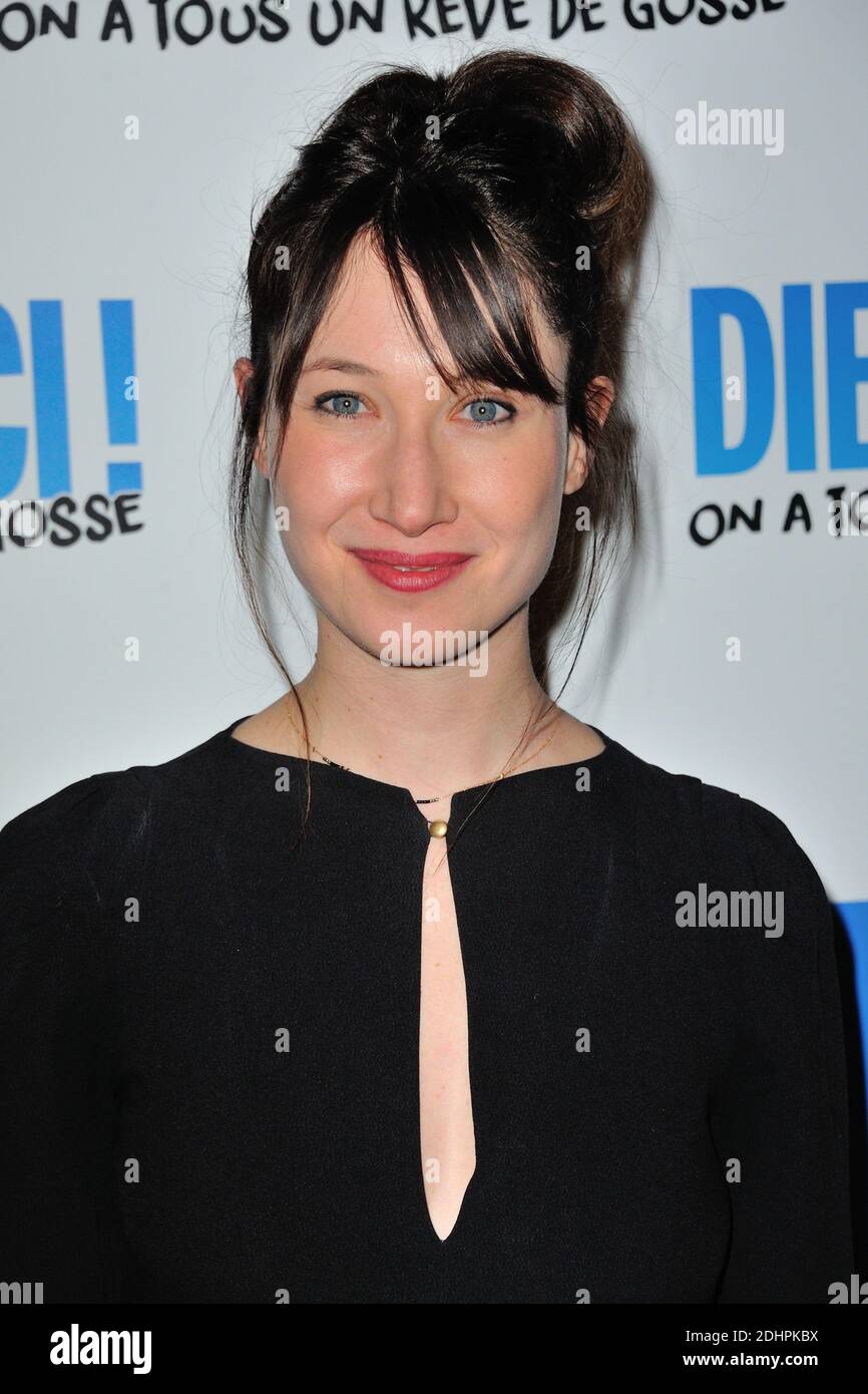 Delphine Theodore assiste a la premiere de Dieumerci au Ministere des Outre-mer a Paris, France ...