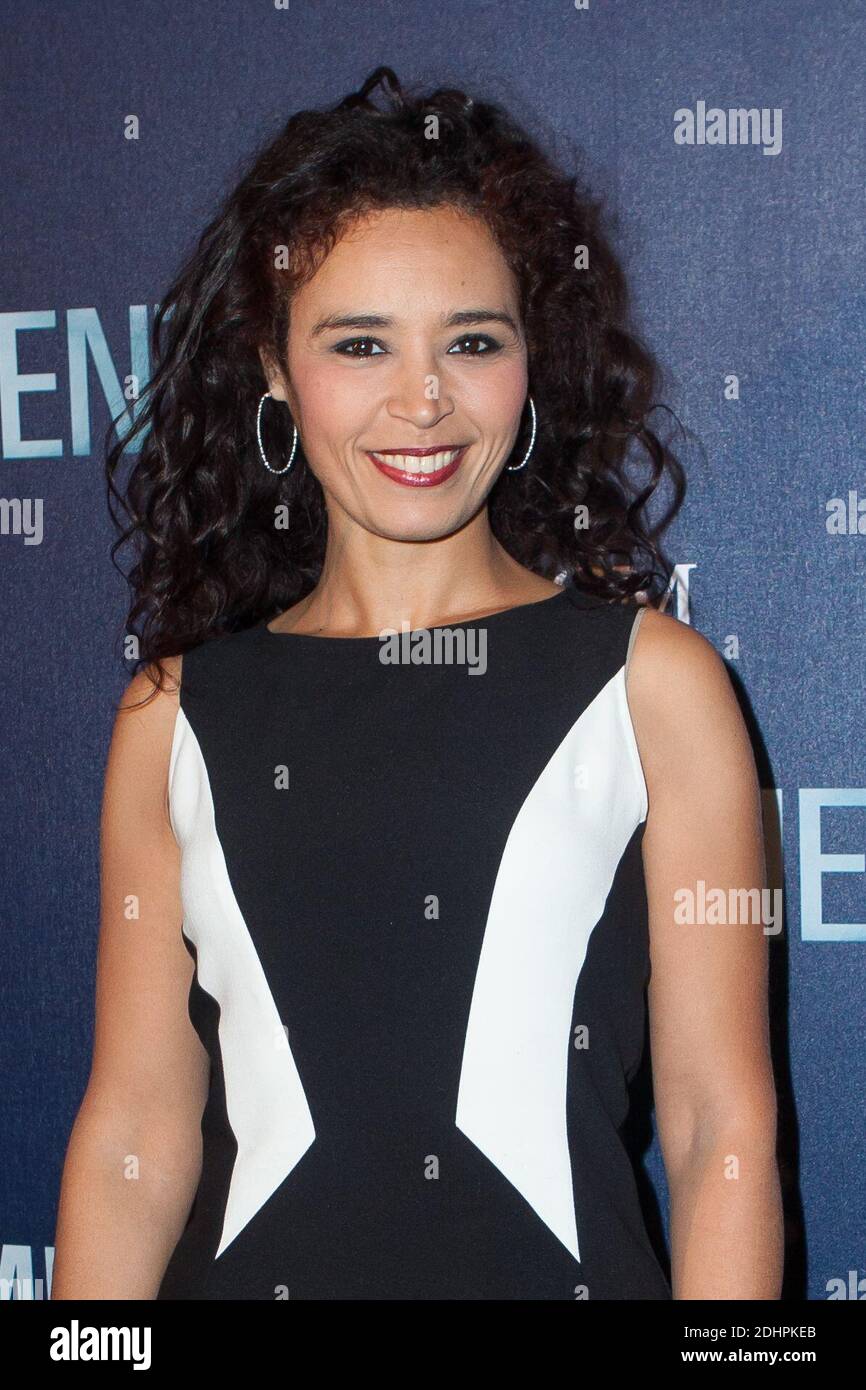 Aida Touihri attending the Premiere of Eperdument in Cinema UGC ...