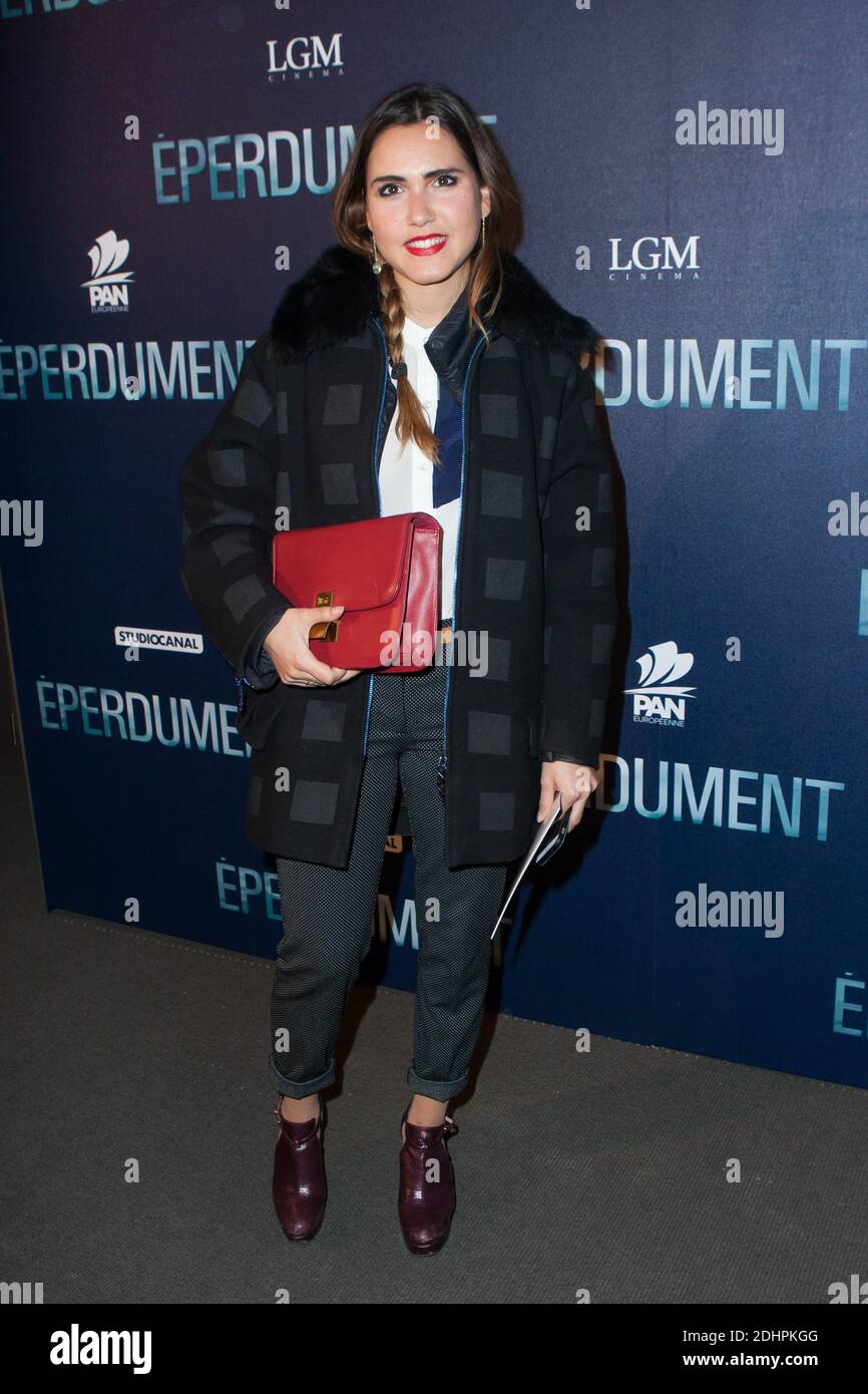 Joyce Jonathan attending the Premiere of Eperdument in Cinema UGC ...