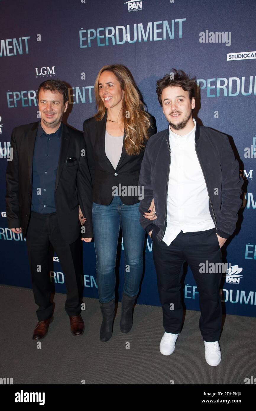 Pierre Godeau attending the Premiere of Eperdument in Cinema UGC ...