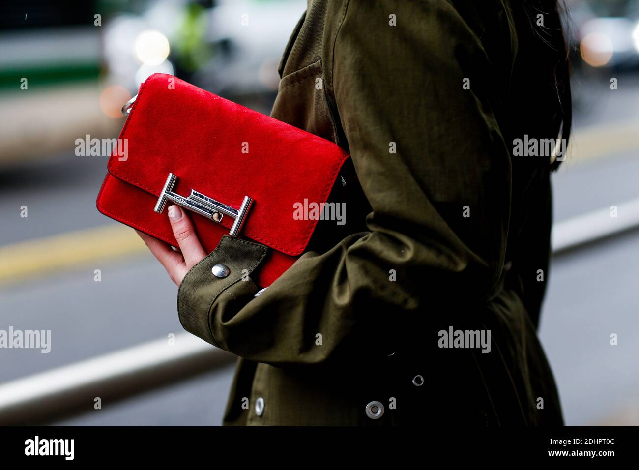Street style, Laura Comolli arriving at Blumarine Fall-Winter 2016-2017 ...