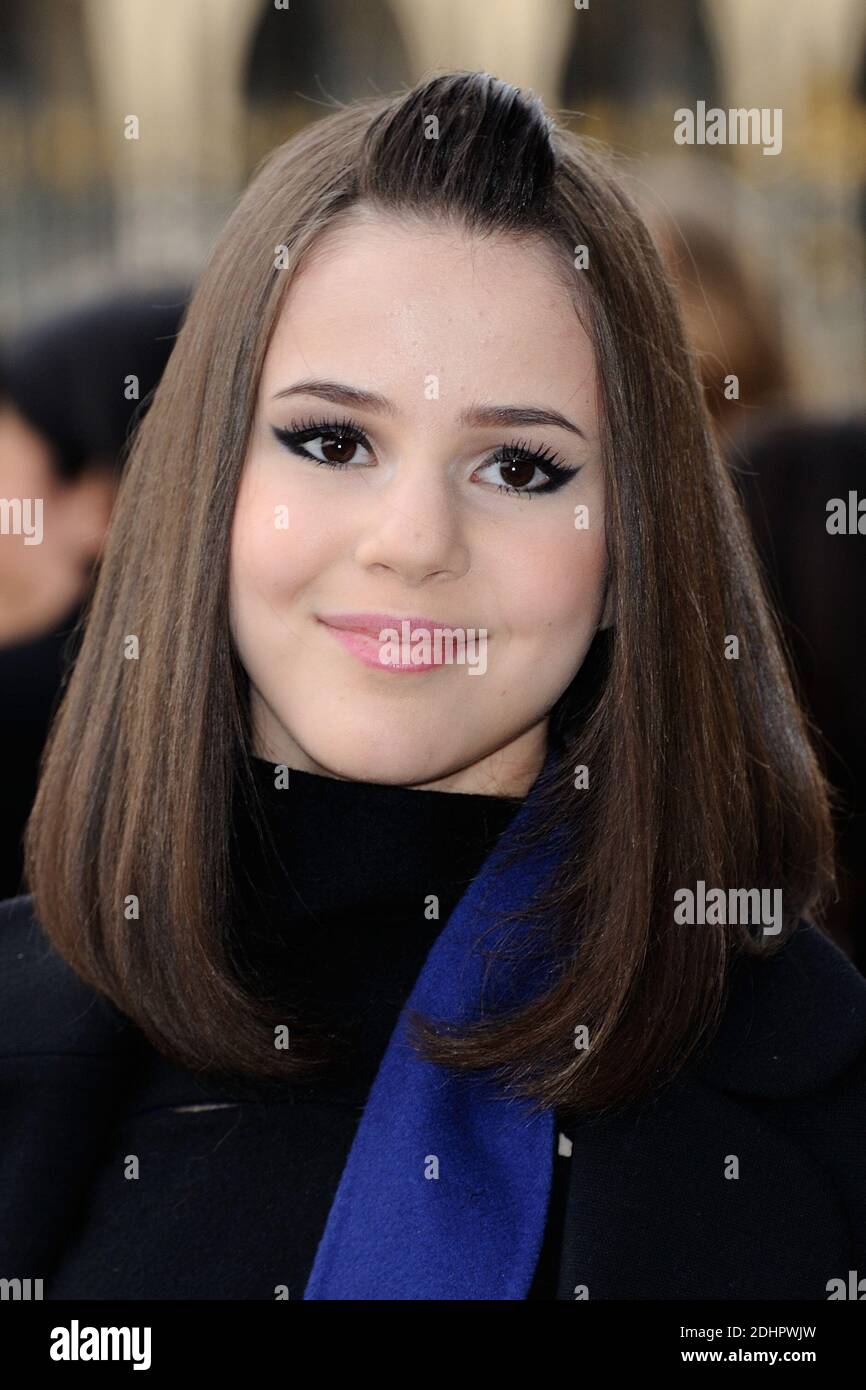 Marina Kaye attending the Christian Dior show as part of Paris Fashion ...