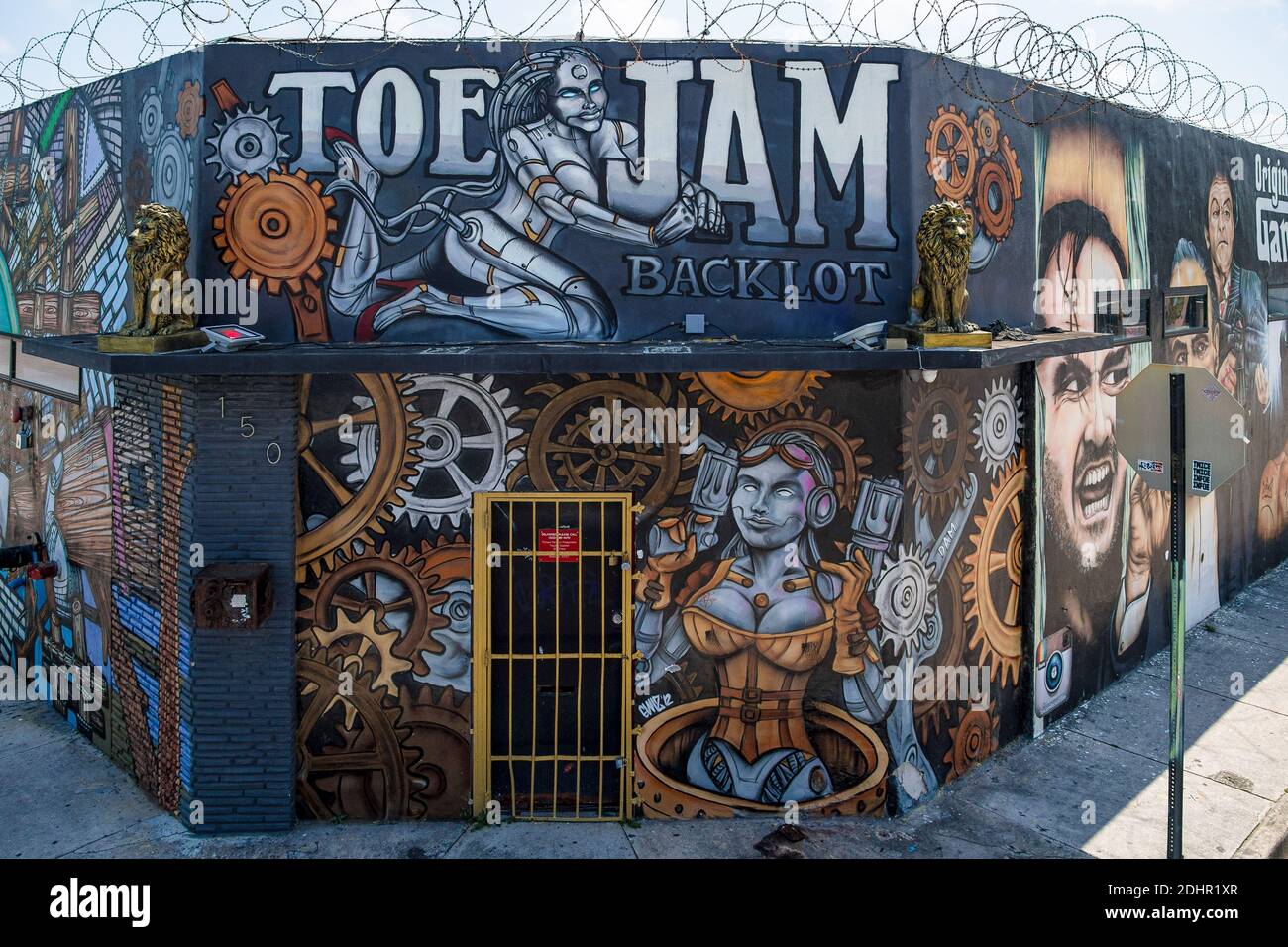 The Original Gangsta mural in the Wynwood walls, Miami, USA Stock Photo ...