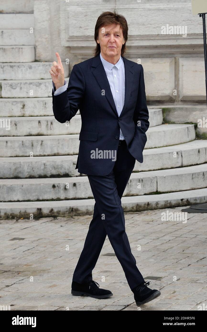 John McCartney attending the Stella McCartney show as part of Paris ...