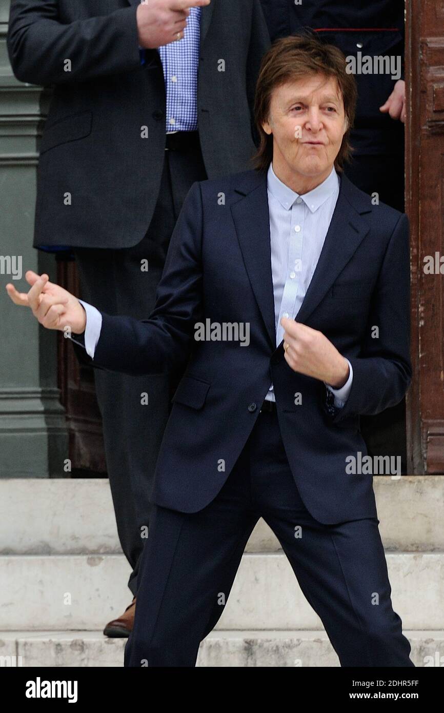 John McCartney attending the Stella McCartney show as part of Paris ...