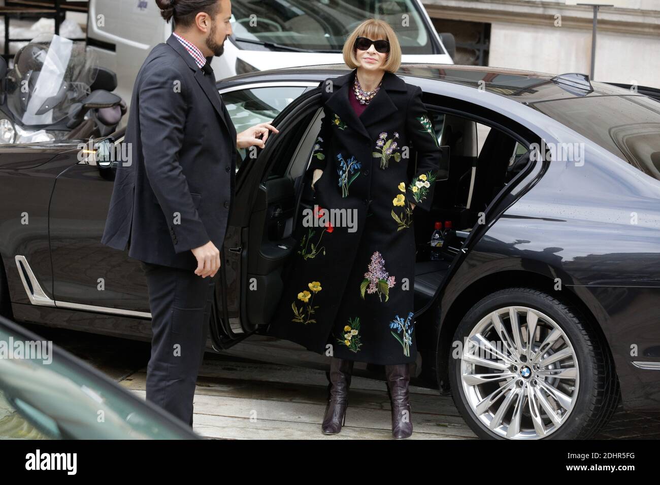 Anna Wintour arriving to the Stella McCartney show held at Opera ...